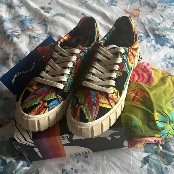 FARM Rio | Shoes | Farm Rio Banana Sneakers | Poshmark